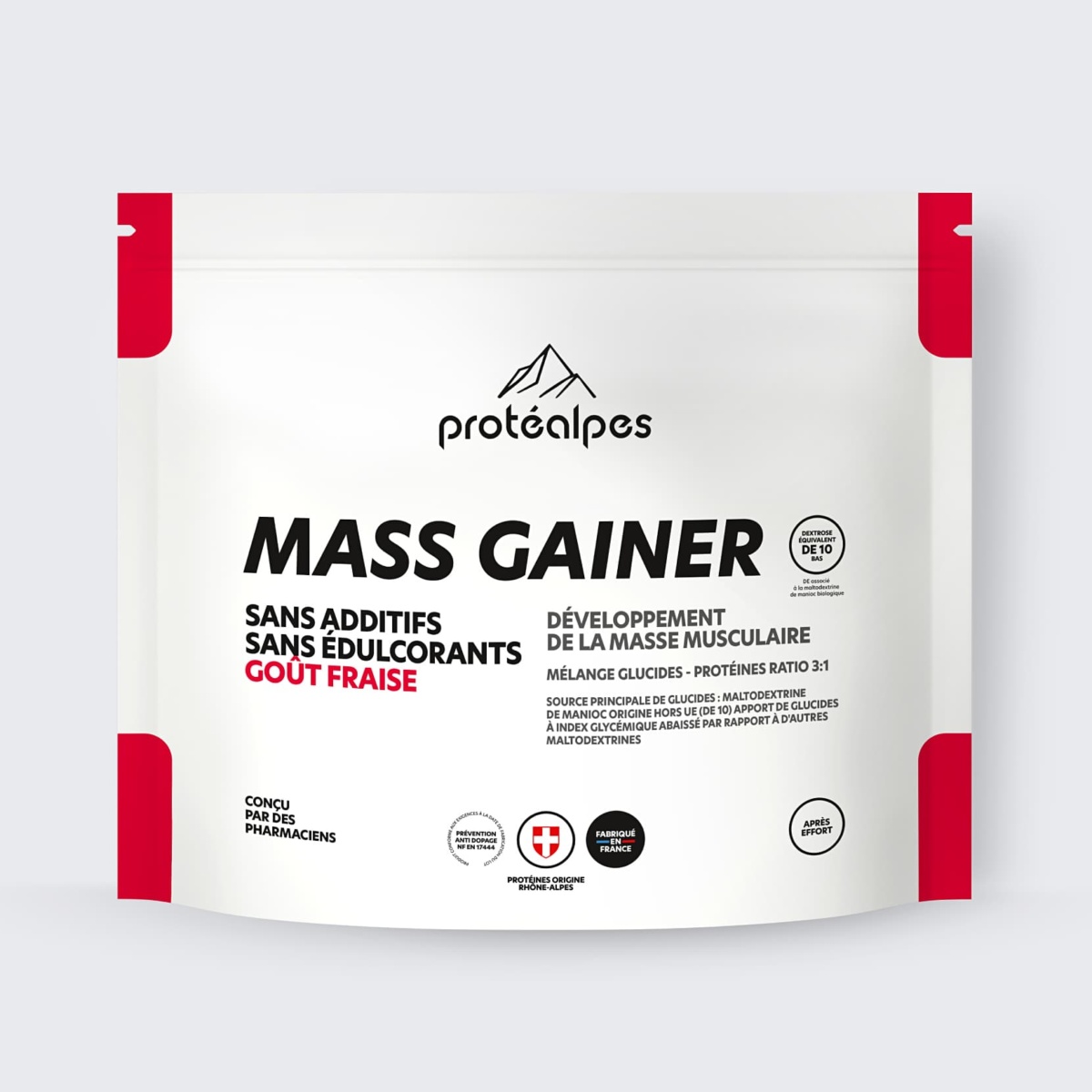 Protein powder for weight gain (no additives)