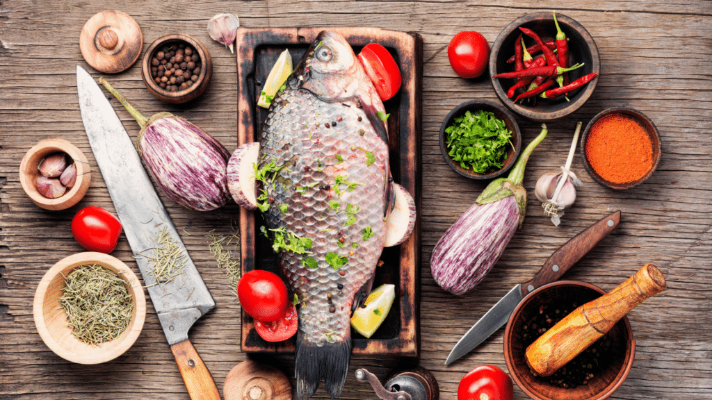 Does fish contain creatine?